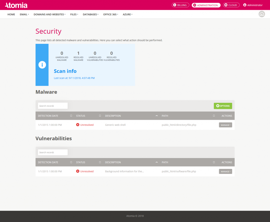 Patchman integration - Atomia Documentation