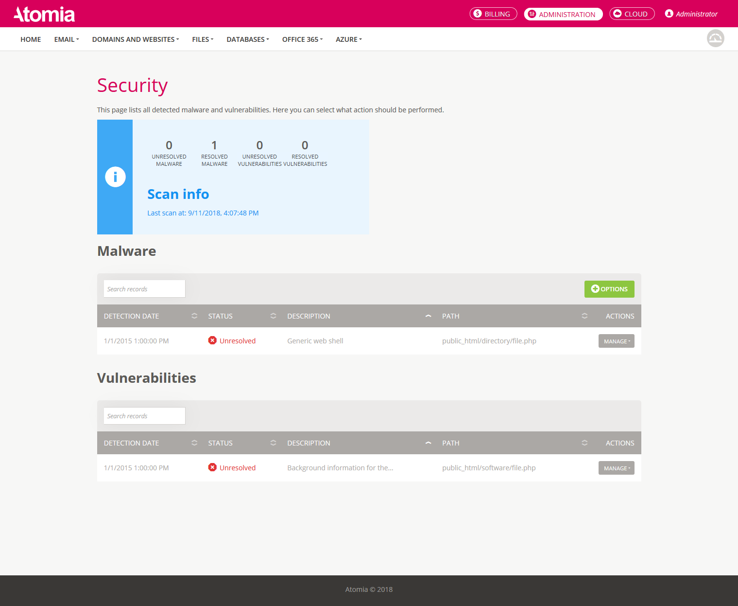 Patchman integration - Atomia Documentation